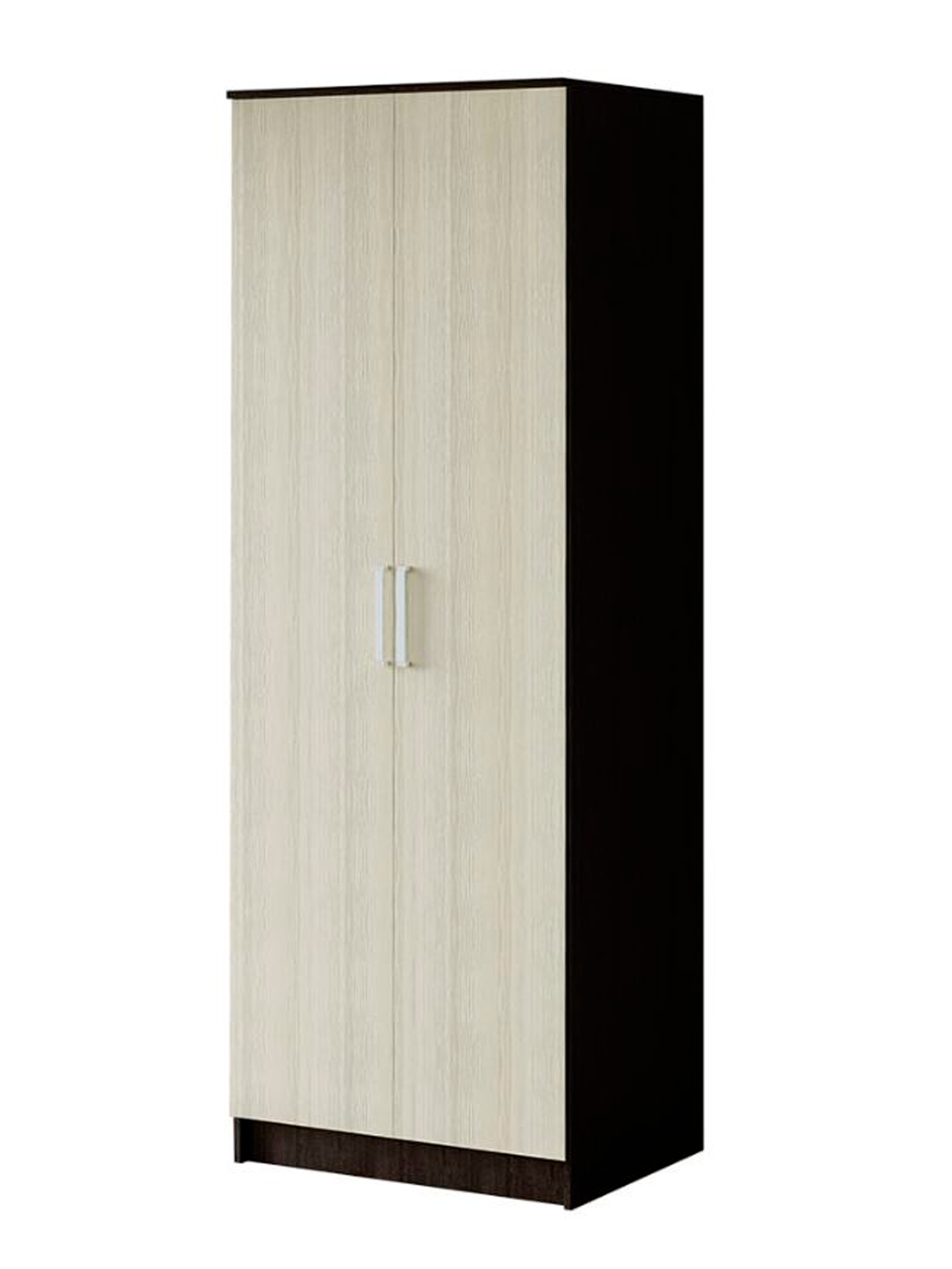 Распашной шкаф 2-х створчатый Фиеста (802х2216х610 мм), венге/лоредо