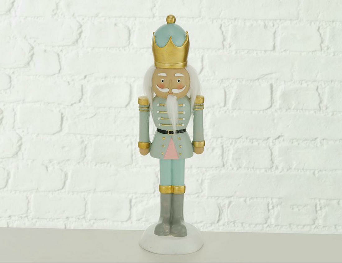 Декоративная фигурка в зелёном мундире, полистоун, 31 см, Boltze