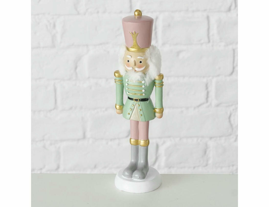 Декоративная фигурка в зеленом мундире, полистоун, 20 см, Boltze