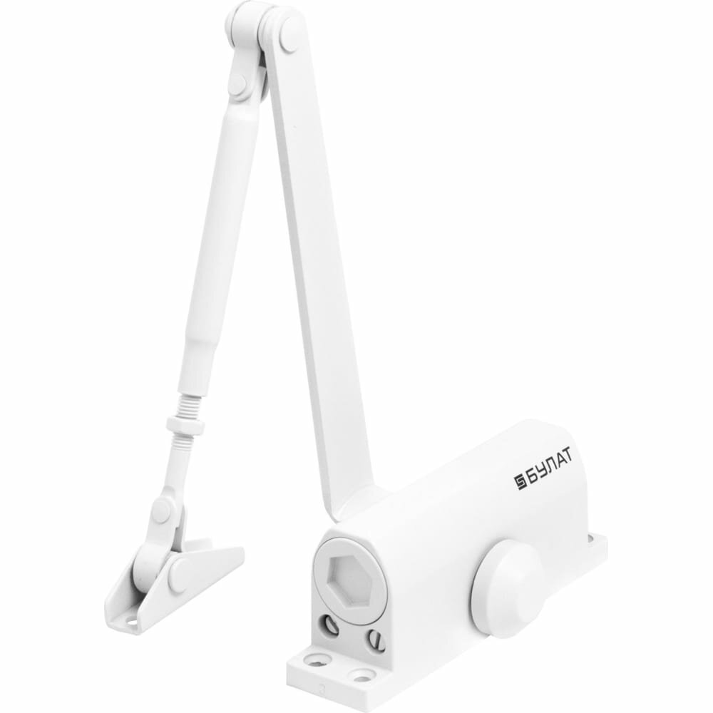 Морозостойкий дверной доводчик булат ULTIMATE ДД-60 A-W