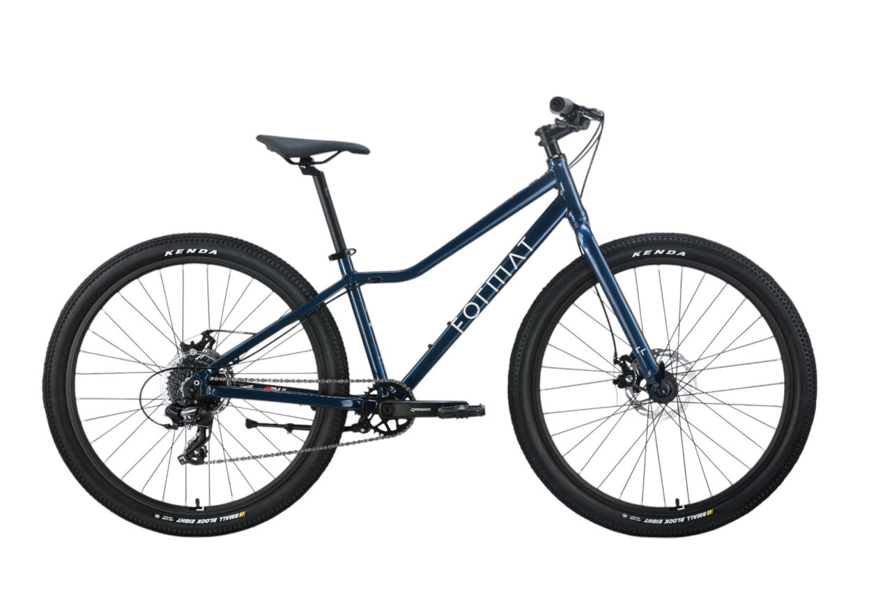 Велосипед FORMAT 5413 26" 2025 (требует финальной сборки), Цвет темно-синий, Размер 14"