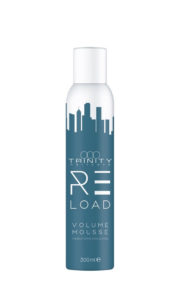 Trinity Reload Volume Mousse Тринити Мусс для укладки волос сильной фиксации 300 мл -