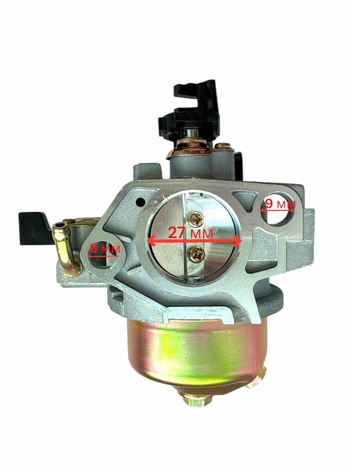 Карбюратор 182F/188F/190F/GX 390 Honda с краном
