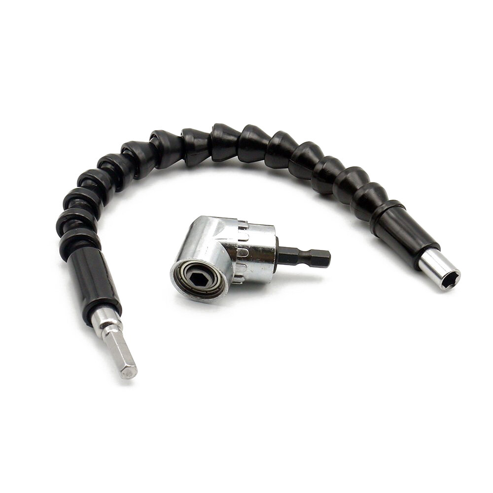 EITGZWAS Комплект угловых сверл и гибких угловых удлинителей для дрели или отвертки 1/4