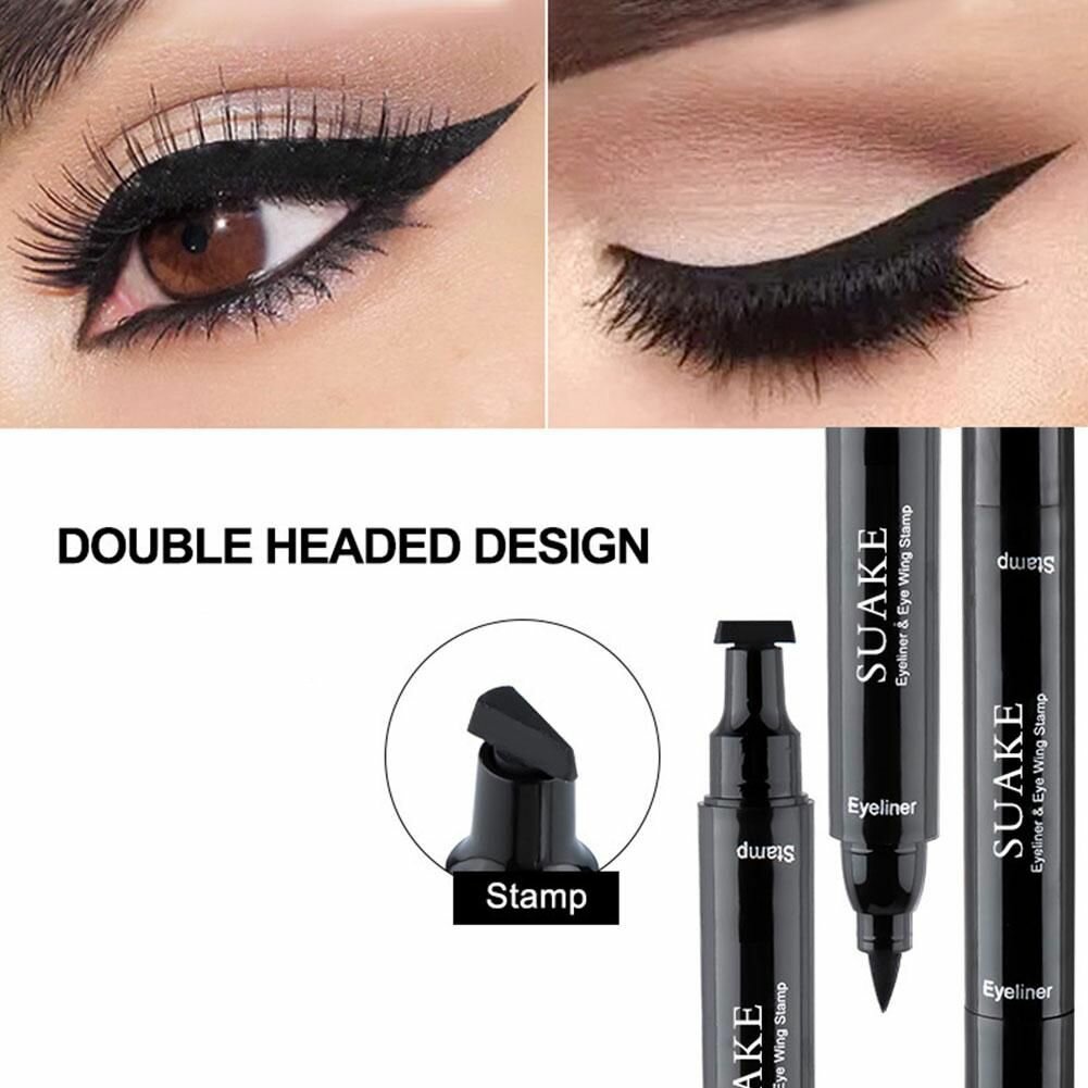 Подводка для глаз со штампом черная