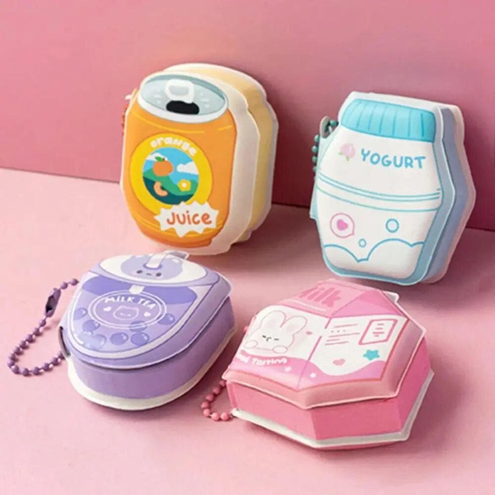 1 шт, милый мультяшный мини-планировщик, блокнот, Kawaii, брелок для ключей, портативные студенческие канцелярские принадлежности