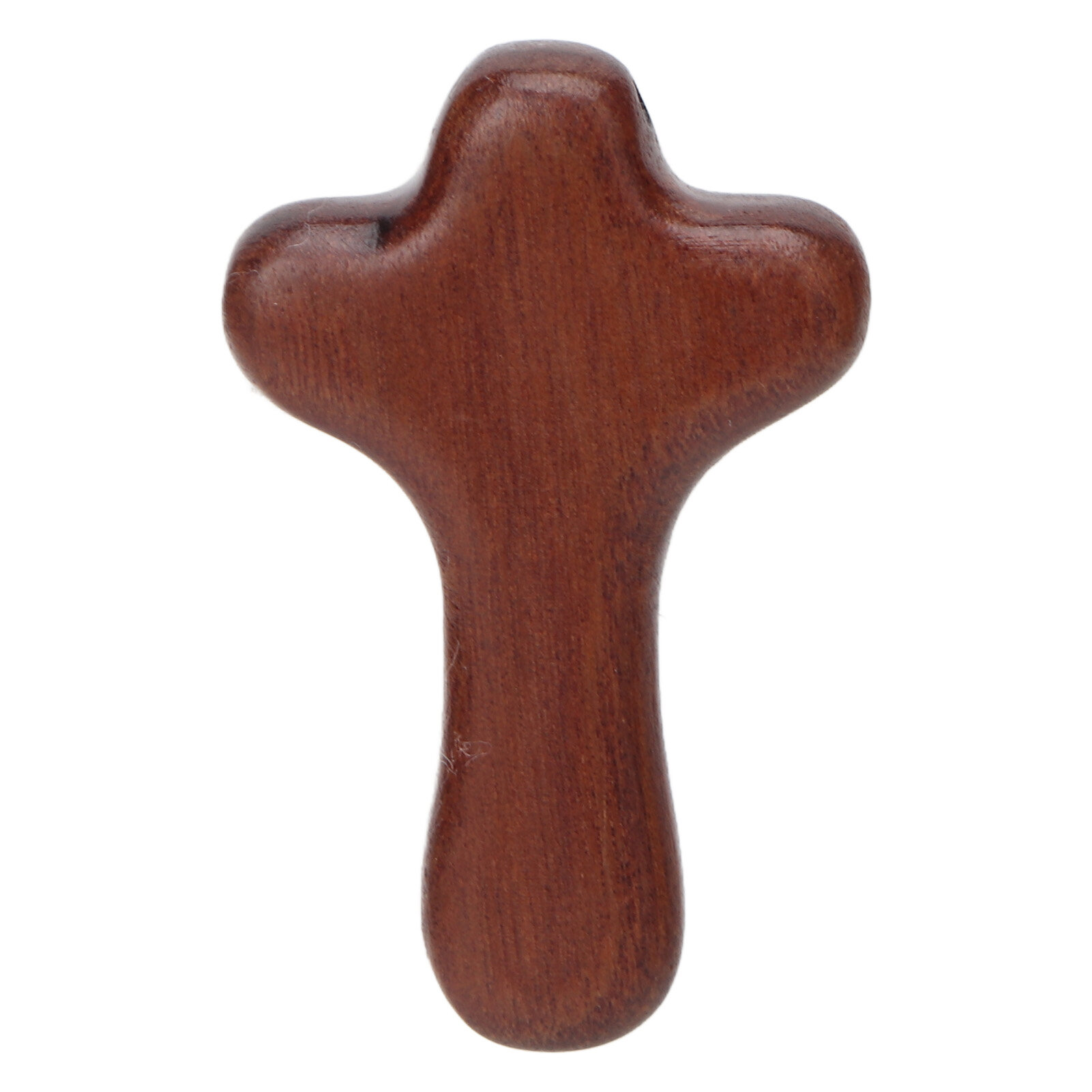 Деревянный крест-кулон, легкий ювелирный аксессуар, деревянное католическое ожерелье, крест для мужчин и женщин