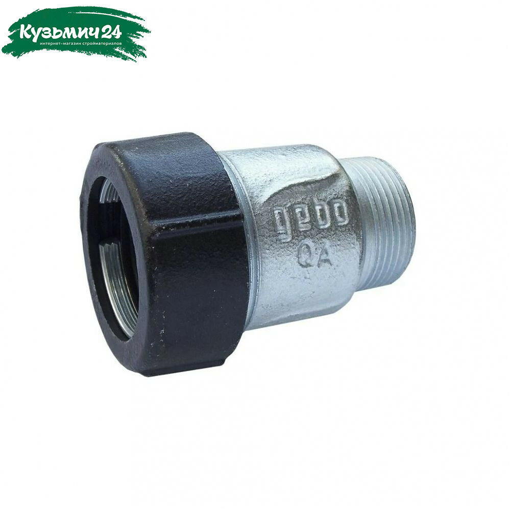Муфта обжимная Gebo Quick AK 1/2" (19.7-21.8), НР, 17.195.00.01, чугун оцинкованный