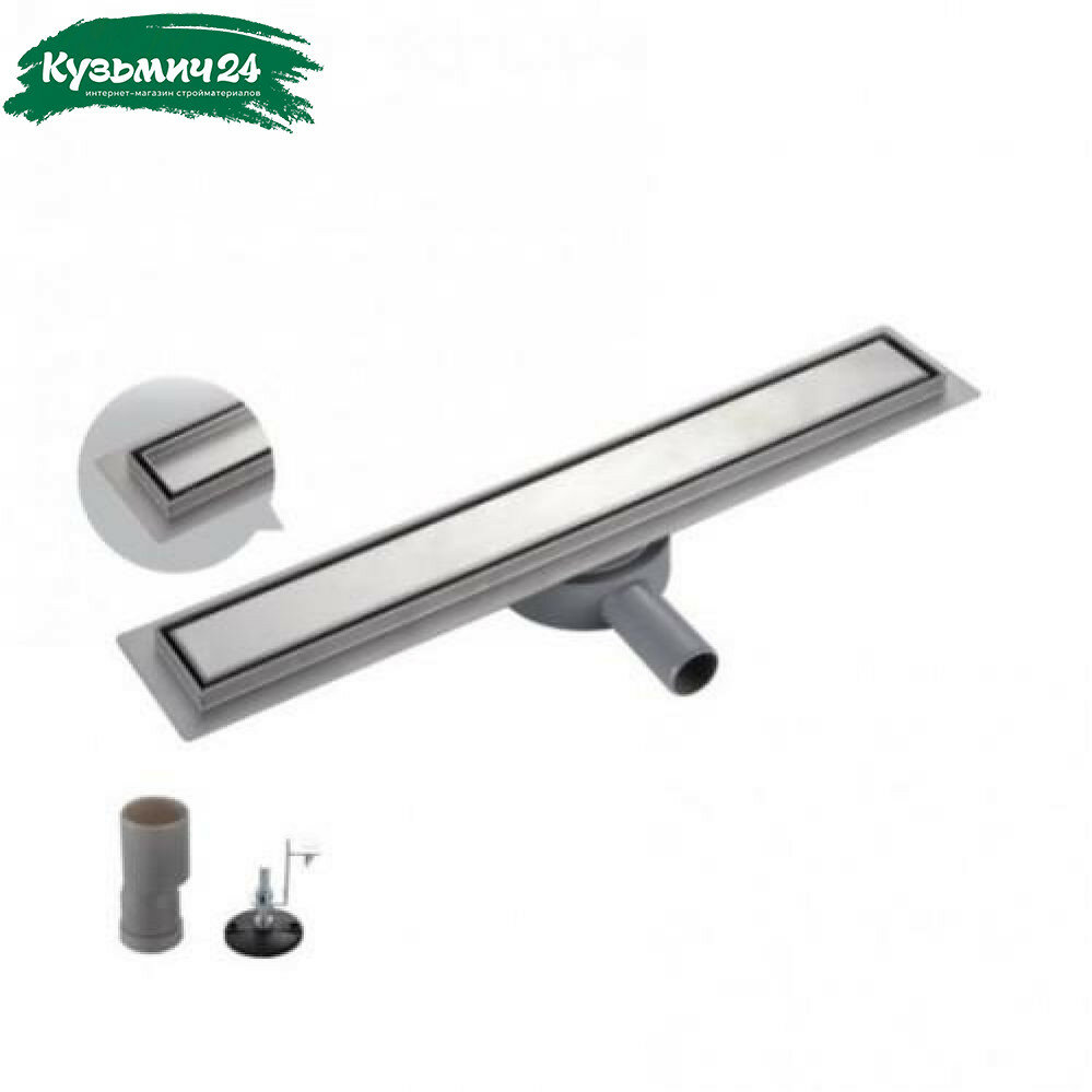 Трап душевой Gappo G87007-4, 70х700 мм нержавеющая сталь