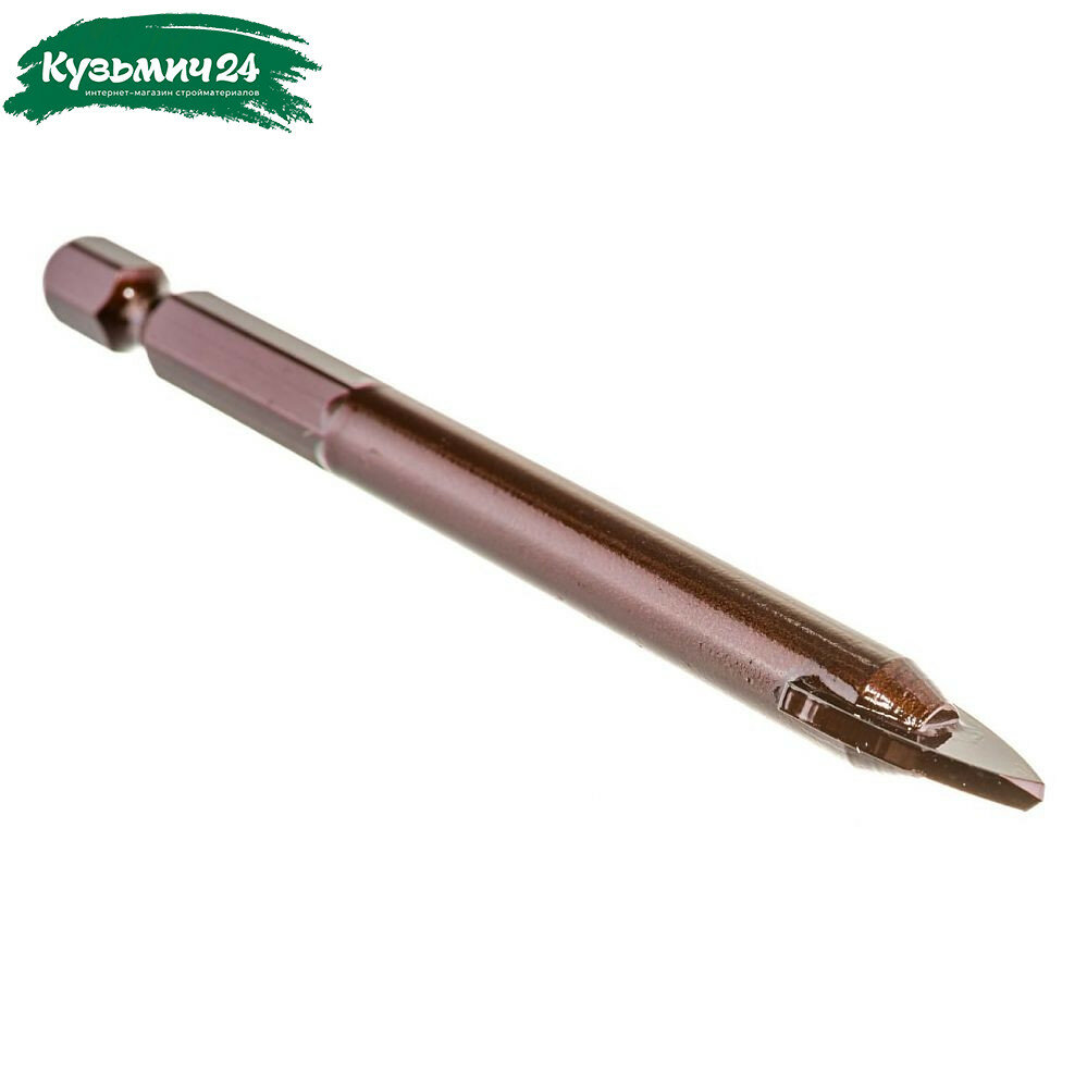 Сверло по стеклу, керамике, керамограниту росомаха 10мм 720010