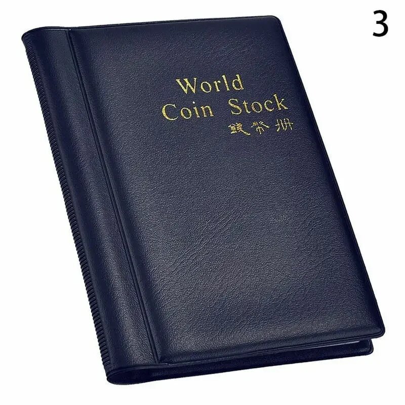 Альбом для монет World Coin Stock, синий