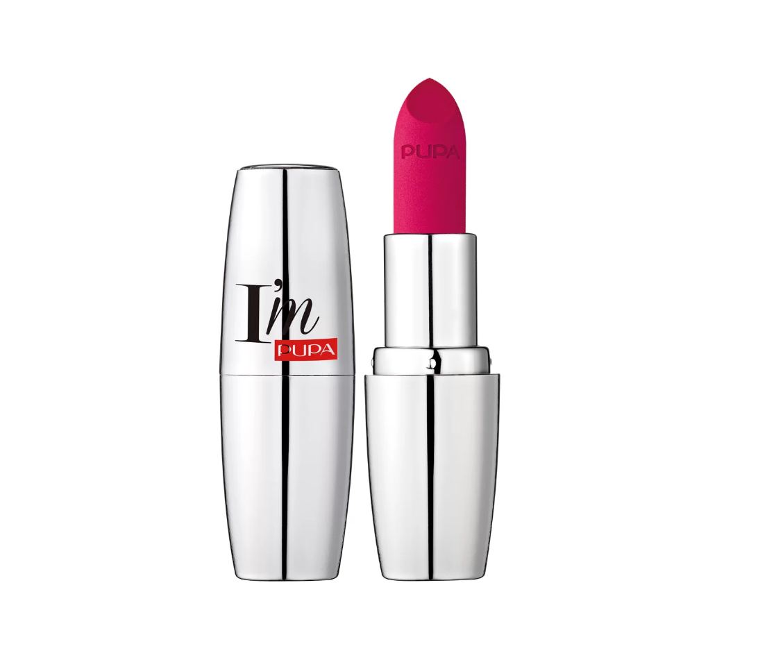 Губная помада Pupa I'm Matt, матовая, тон: 050 Runway Fucsia, 3.5г
