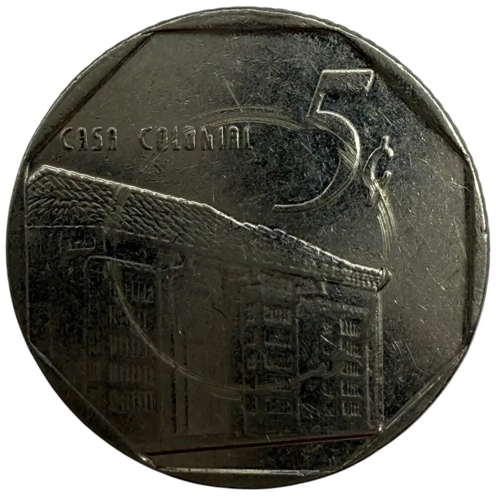 Куба 5 сентаво 1994 г.