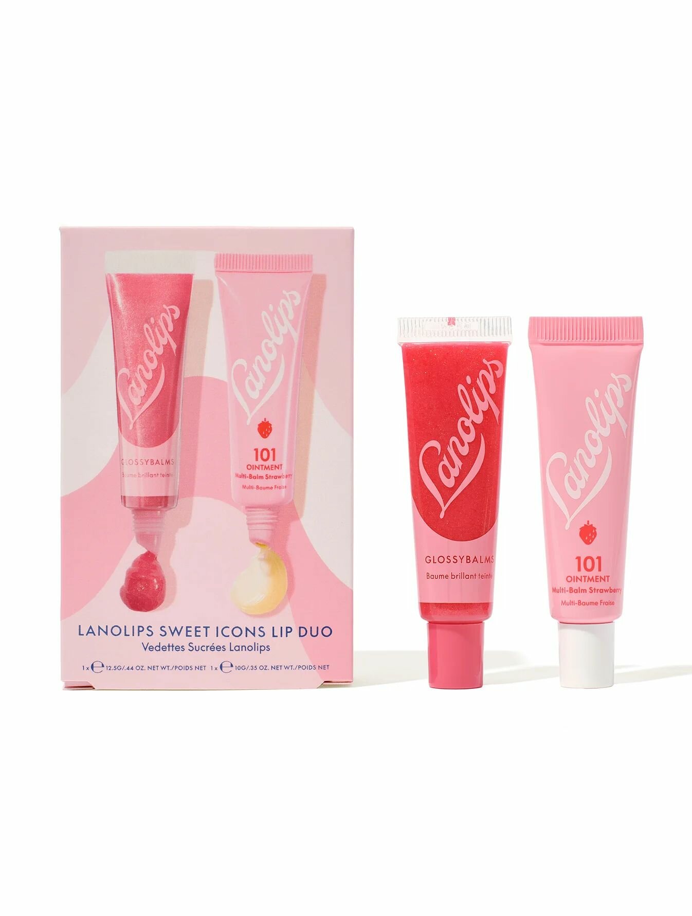 Lanolips Набор бальзамов для губ Sweet Icons Lip Duo (Candy)