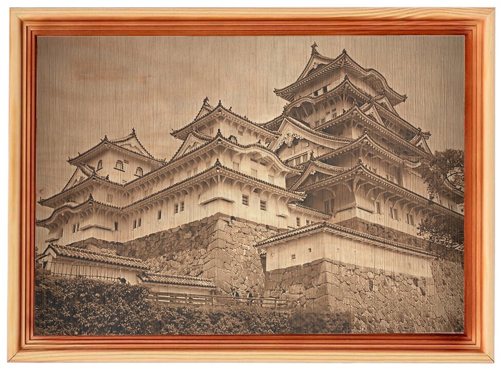 Картина в рамке "Замок Белой Цапли" 210 X 300