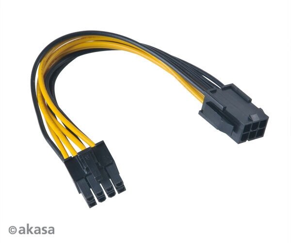 Кабель питания Akasa AK-CB051 0.15 м