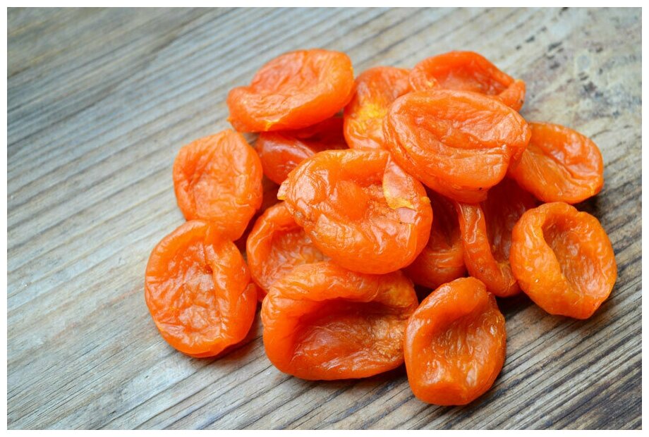 Курага натуральная без сахара/Абрикос сушеный без косточки, Таджикистан, 2000гр.