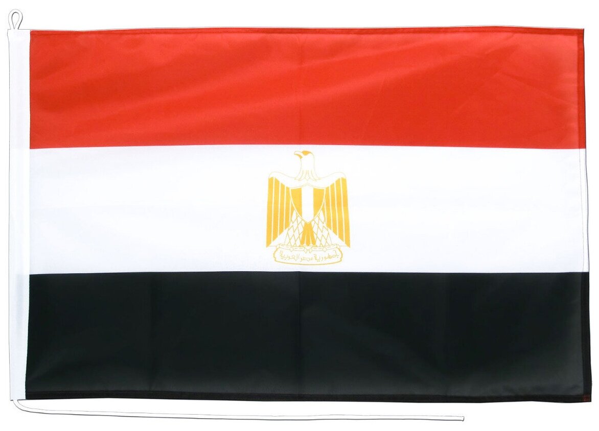 Флаг Египта на яхту или катер 40х60 см