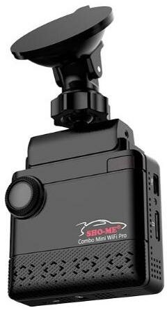Видеорегистратор с радар-детектором SHO-ME Combo MINI WIFI Pro GPS, черный