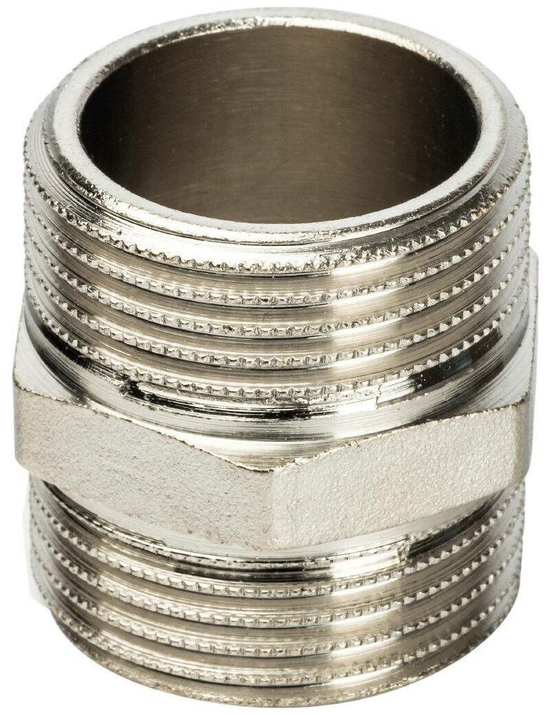 Ниппель STOUT 1"НН, никель, SFT-0004-000011