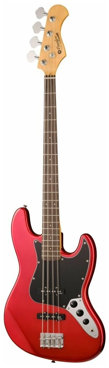 Бас-гитара Prodipe JMFJB80RACAR, красная