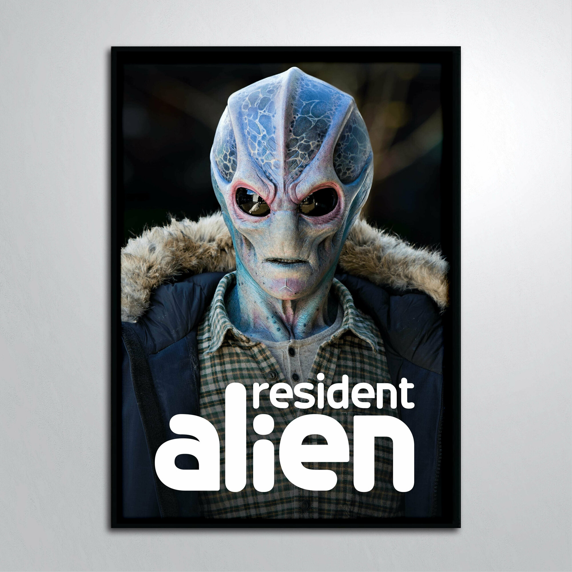 Постер без рамы/Засланец из космоса НЛО Resident Alien (А2/420х594)