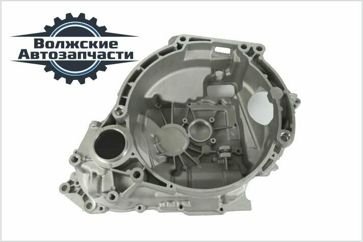 Картер сцепления КПП 2109-21099, 2113-2115 (на 3 шпильки) Лада Калина старого образца под 08 стартер