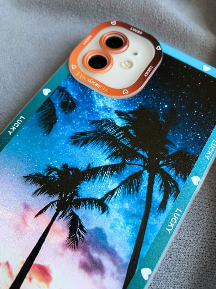 Чехол на iphone 11 с рисунком Пальма — фото 1