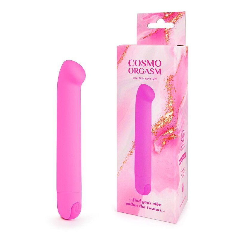 Вибростимулятор Cosmo Orgasm, для точки G, розовый, 10 режимов, USB-зарядка
