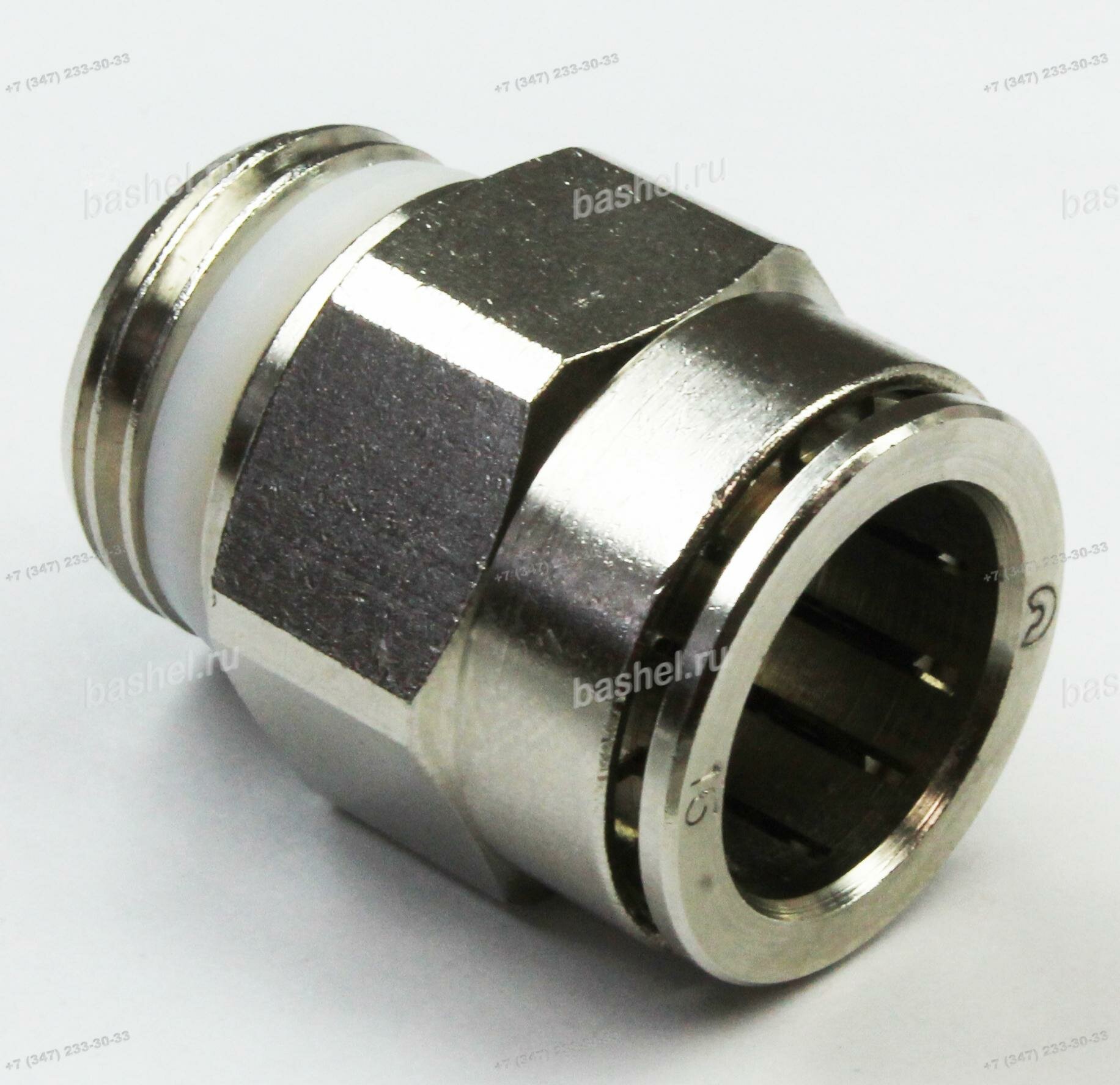 S6510 16-1/2, Фитинг цанга прямой, Camozzi