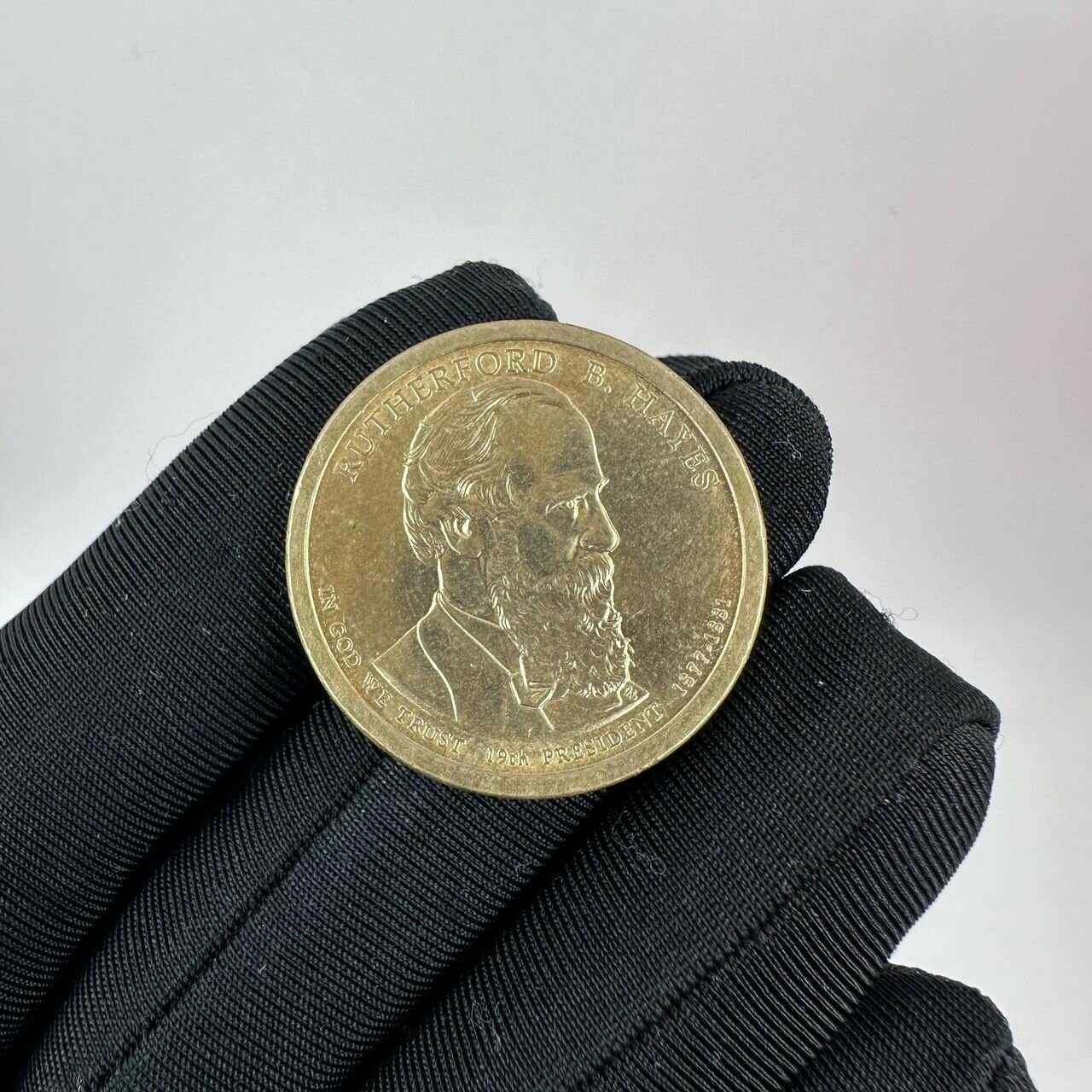 Монета 1 доллар 2011 год "Президенты США" Ратерфорд Хейз (Rutherford B. Hayes) №19 Двор P