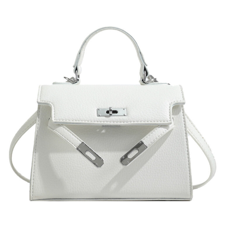 2025 Новая сумка Kelly для женщин, высококачественная роскошная нишевая сумка из мягкой кожи, модная сумка через плечо и подмышечная сумка