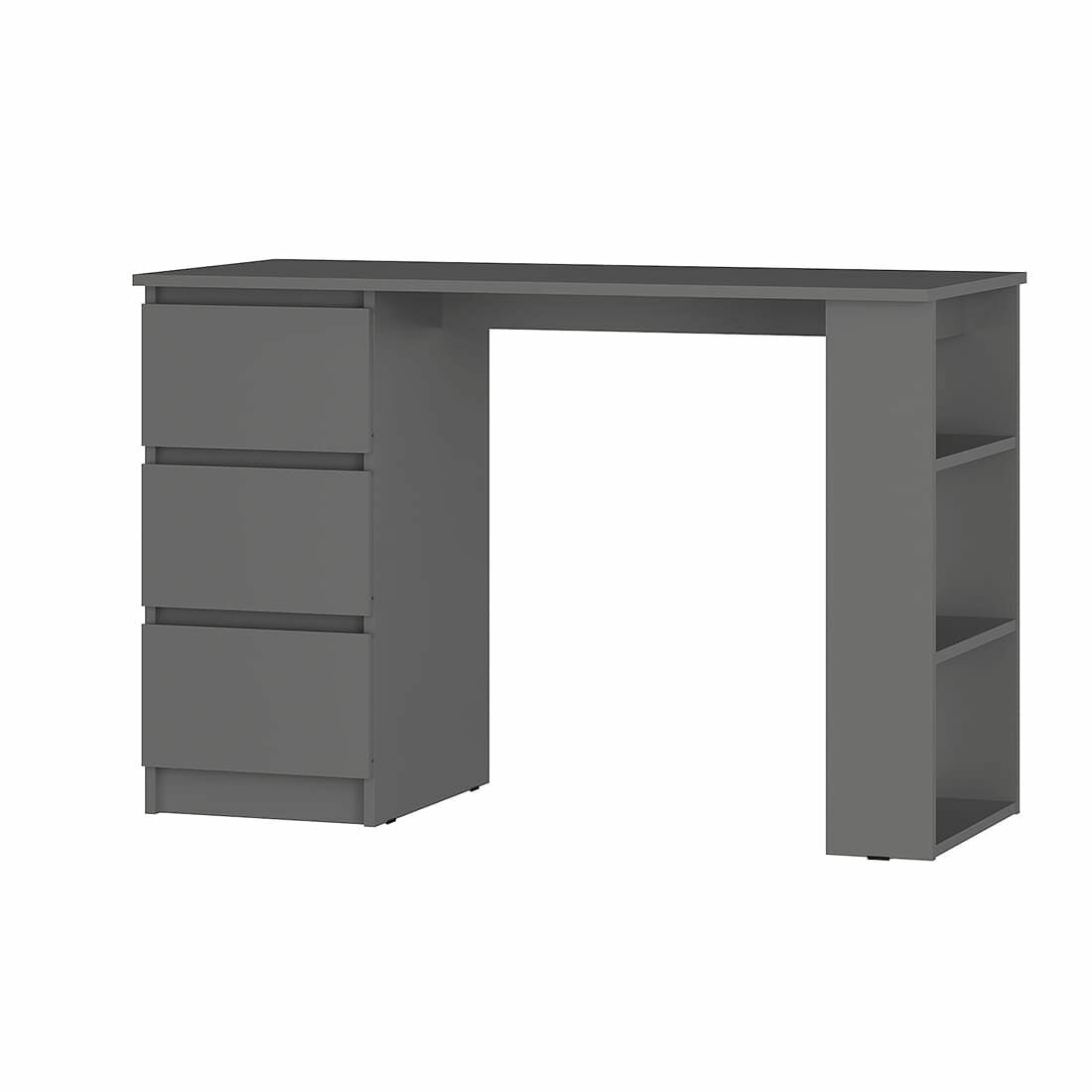 Стол письменный "Симпл" ПС-07 графит БТС/Мебелони