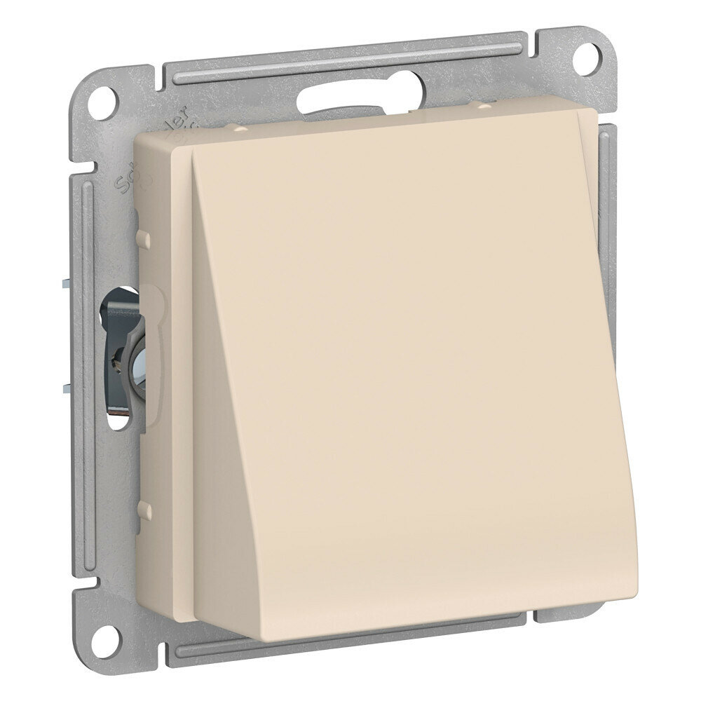 Вывод кабеля Systeme Electric ATLASDESIGN, механизм, цвет бежевый