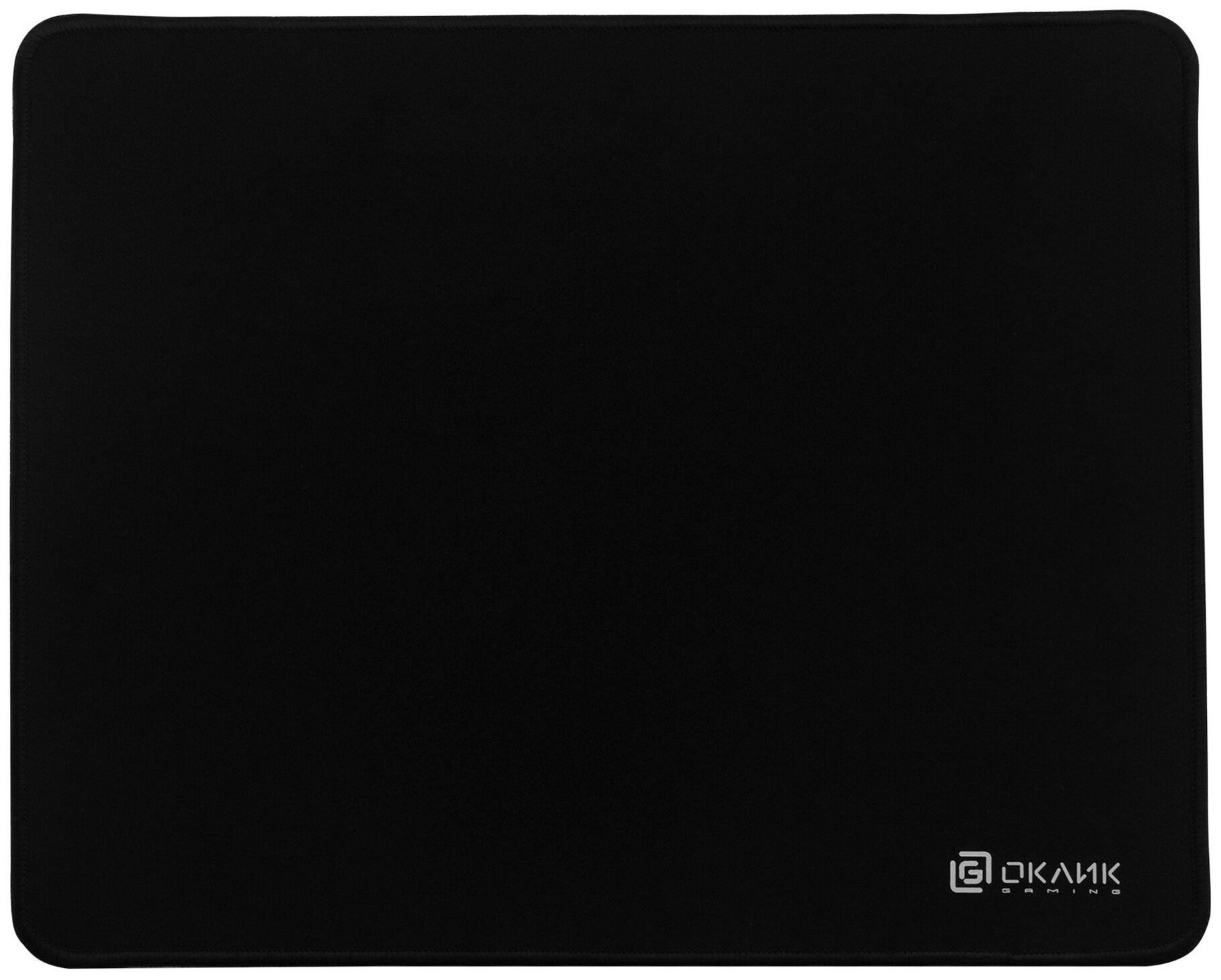 Коврик для мыши OKLICK OK-F0450, нескользящий, черный, 450x350 мм
