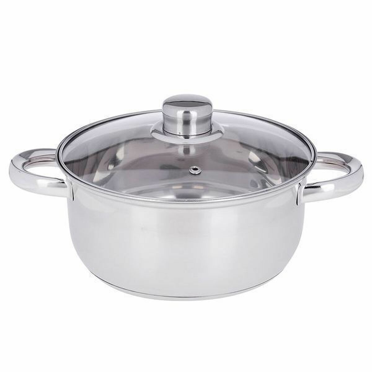 Кастрюля 2,6л "Джерси" (20*10см) стеклянная крышка Vetta