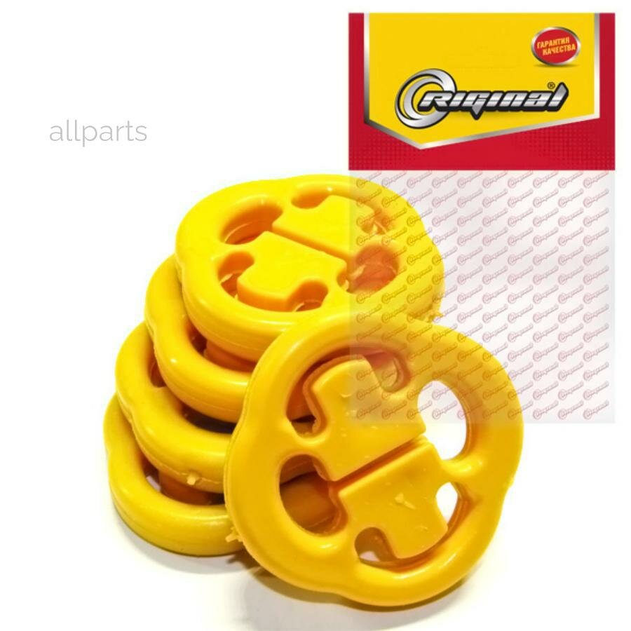 RIGINAL RG21081203073 Подушка крепления глушителя для а/м ВАЗ-2108-15,1111 кт 5шт (бублик) полиуретан Riginal RG21081203073