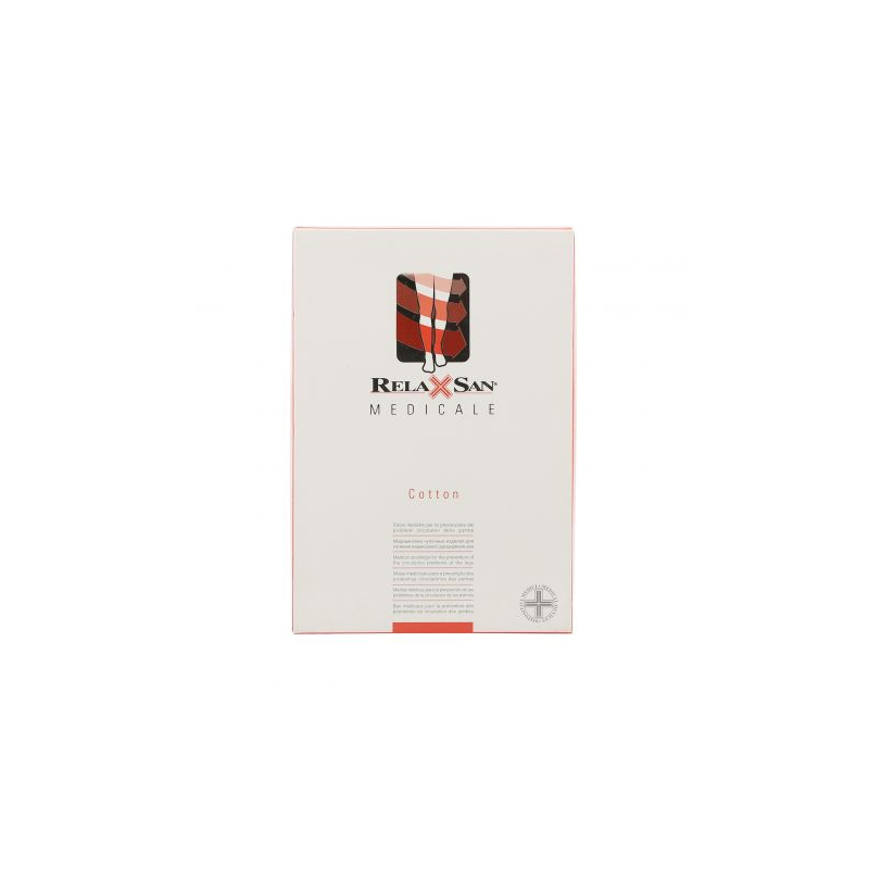 Релаксан Cotton Колготки С Закр. носком К2 Р.5 Телесные