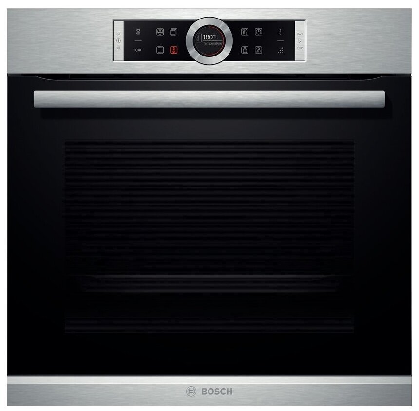 Электрический духовой шкаф BOSCH HBG655BS1, нержавеющая сталь 00-00004266