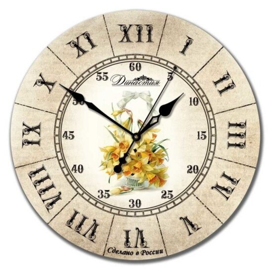 Настенные часы Династия 02-016 Нарцисс