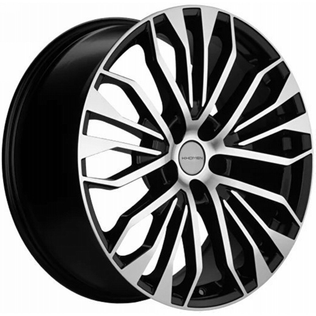 Колесный диск Khomen Wheels KHW2009 8,5x20 5x120 ET30 66,1 Black-FP литой для автомобиля