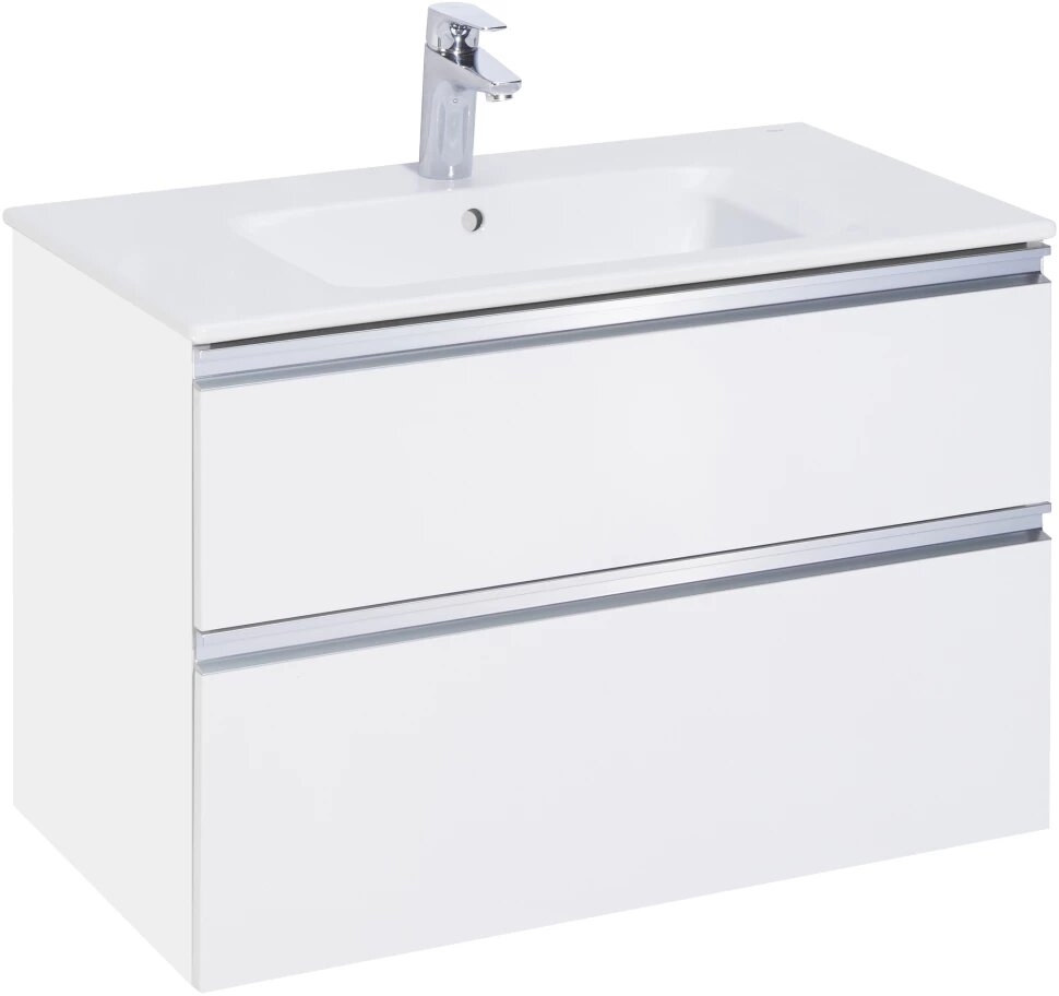 Тумба белый глянец 78,5 см Roca The Gap A857399806