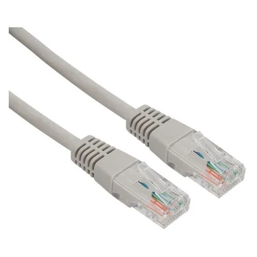 Патч-корд REXANT вилка RJ-45, вилка RJ-45, кат.5E, LSZH, 3м, серый [18-8006]