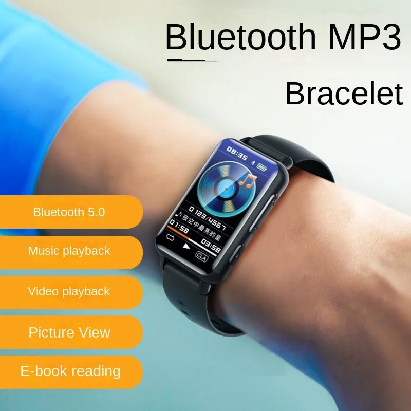 Умные часы S18 Bluetooth MP3-плеер, 8 ГБ памяти — фото 1
