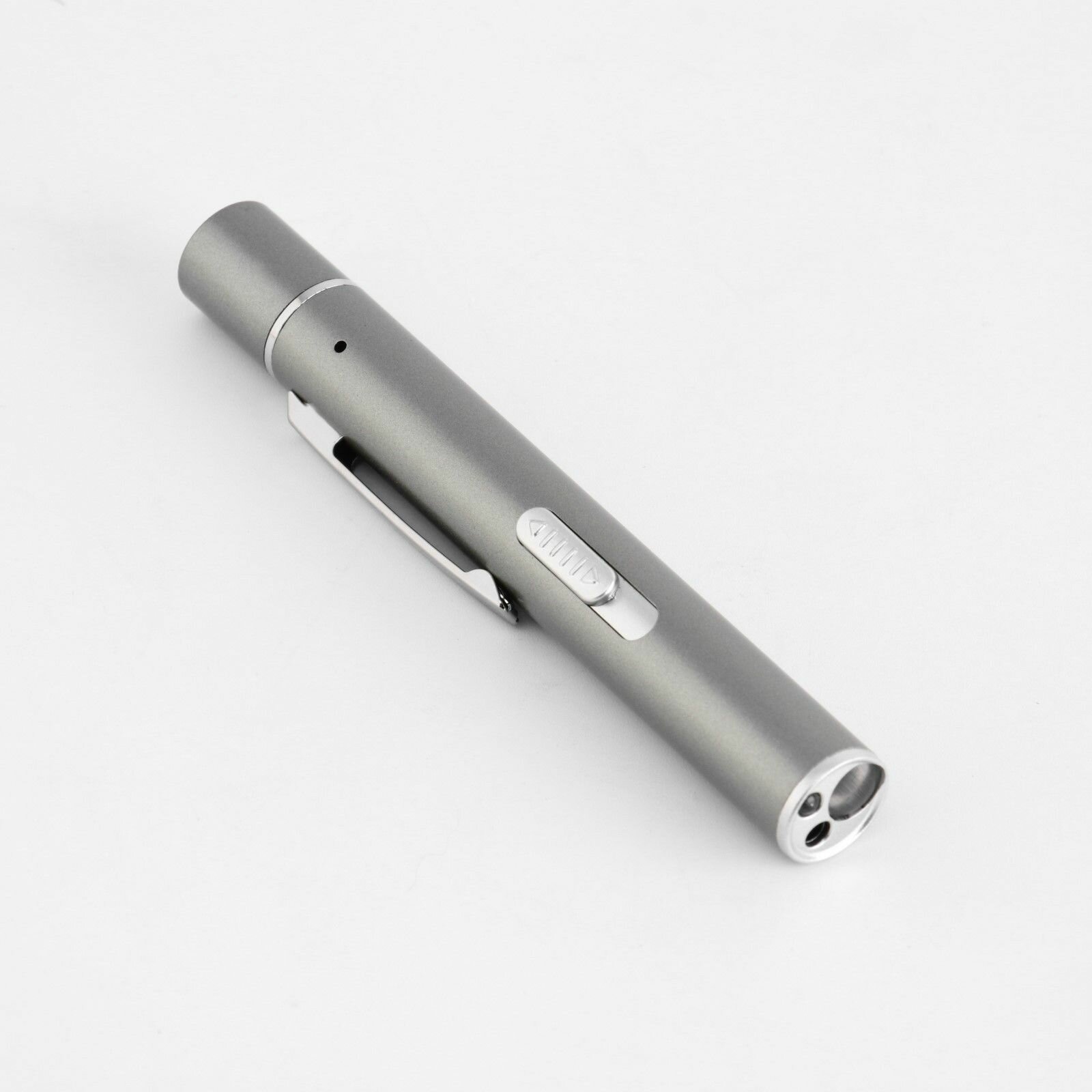 Фонарь-лазерная указка 3в1, UV свет, 1200 мАч, 5 Вт, USB, луч красный 200 м, 11.1х1.4 см