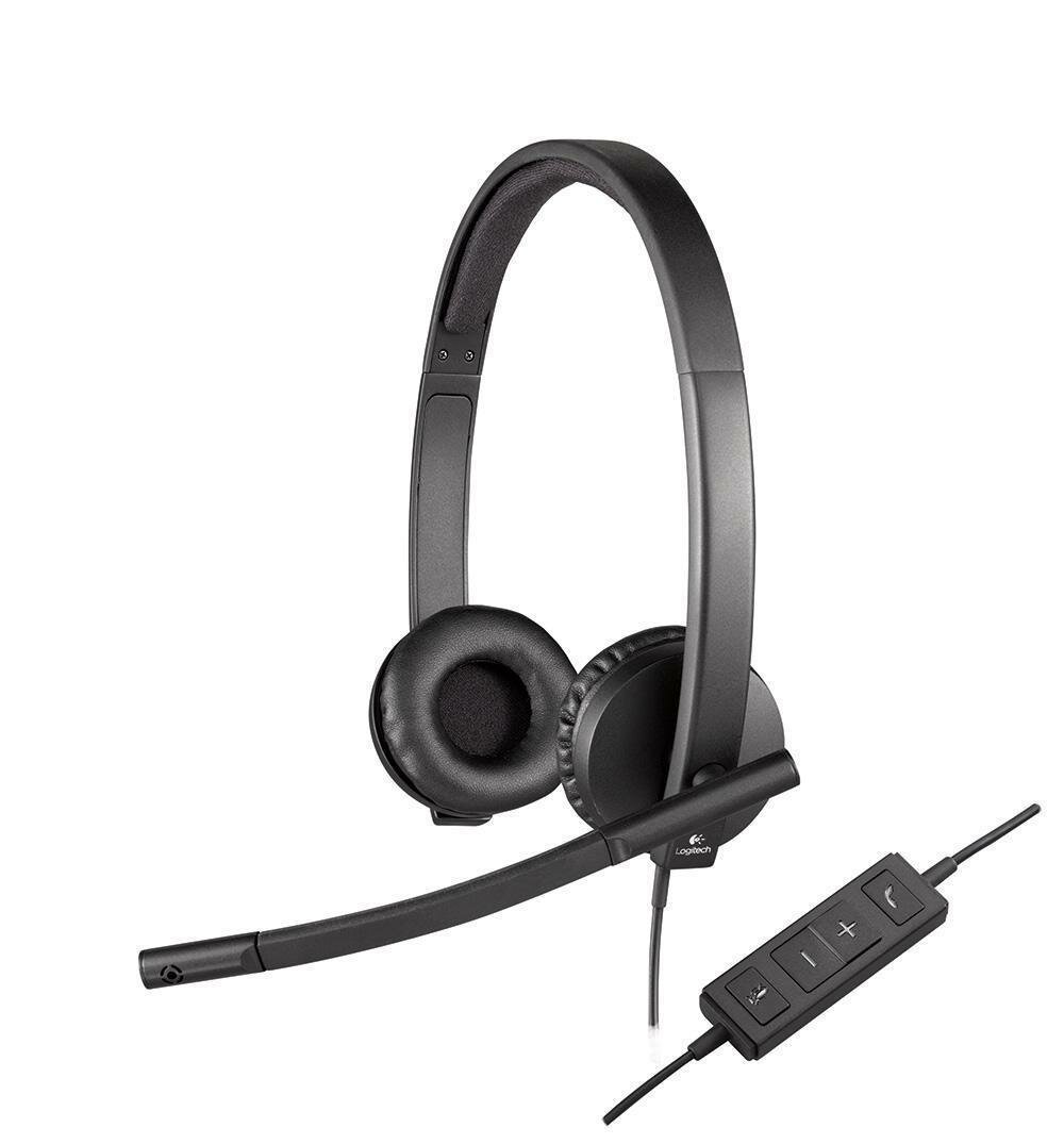 Гарнитура Logitech Headset H570e Stereo USB 981-000575