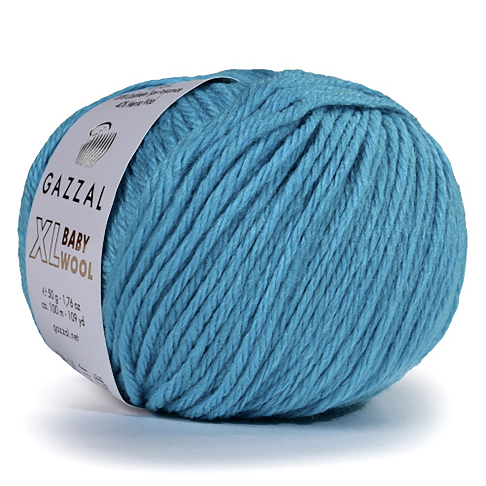 5 Мотков, Gazzal Baby Wool Xl, 40% Шерсть мериноса, 20% Кашемир ПА, 40% Акрил / 50 гр. - 100 м, цвет-820XL