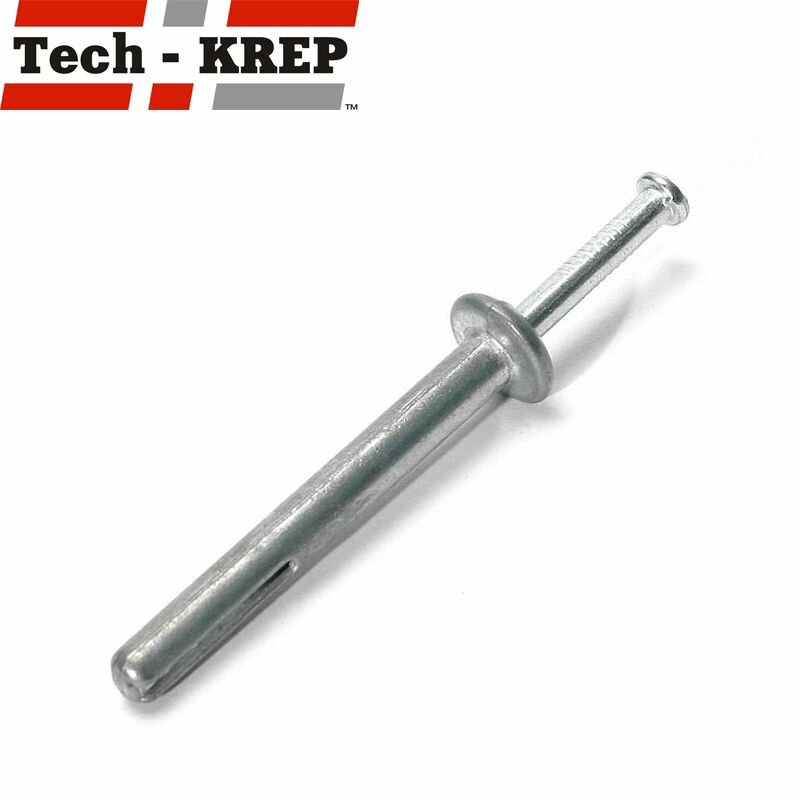 Дюбель-гвоздь 100 шт. металл. забиваемый 6,0*65 тех-креп