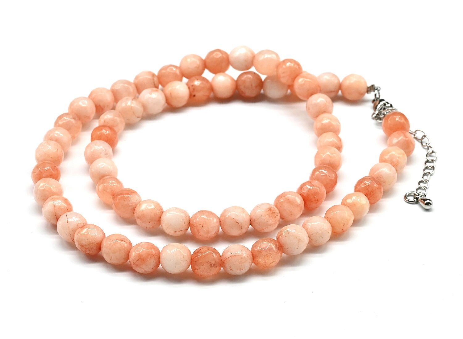 Бусы, кальцит