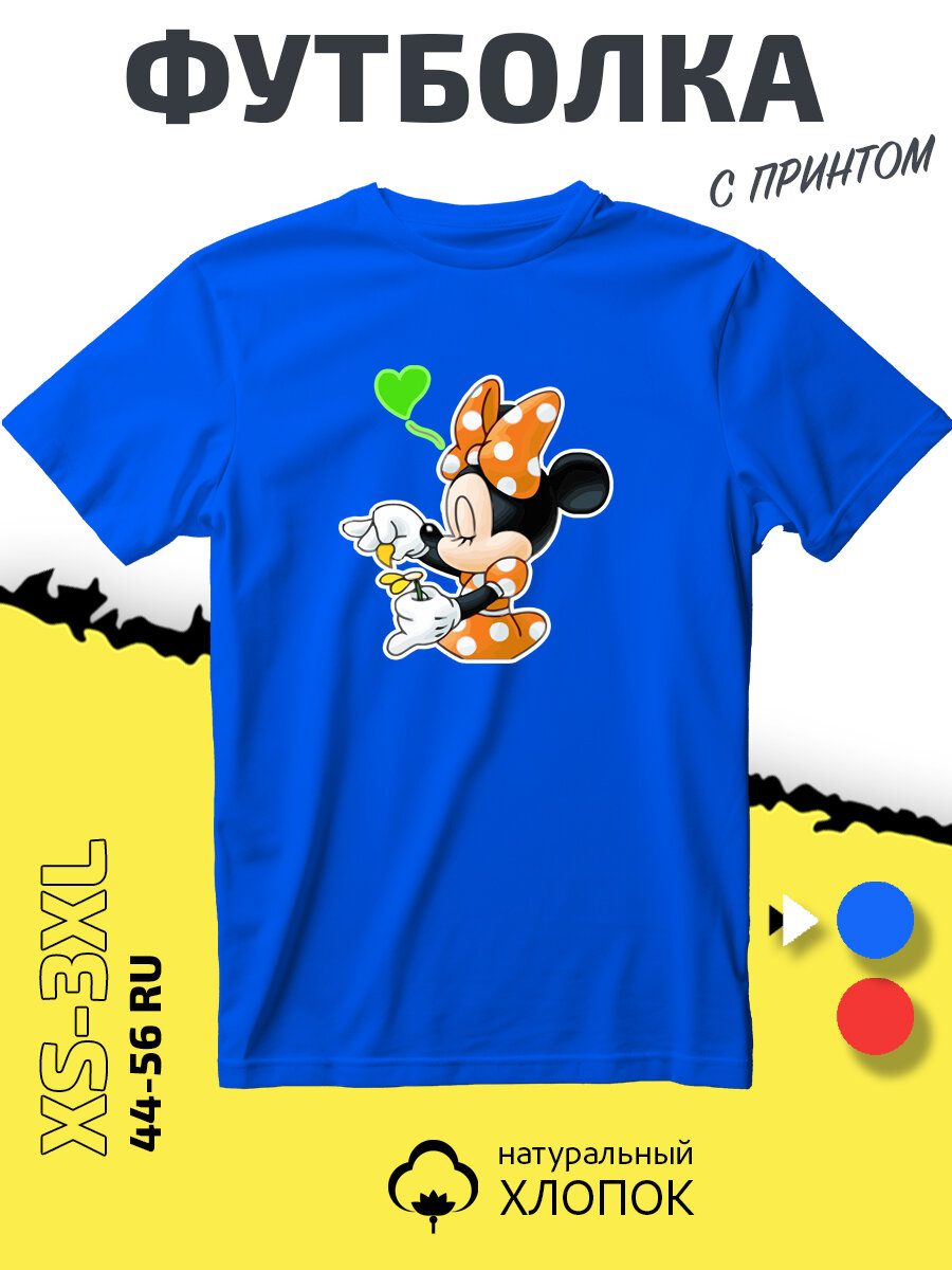 Футболка с Микки Маус Минни Маус